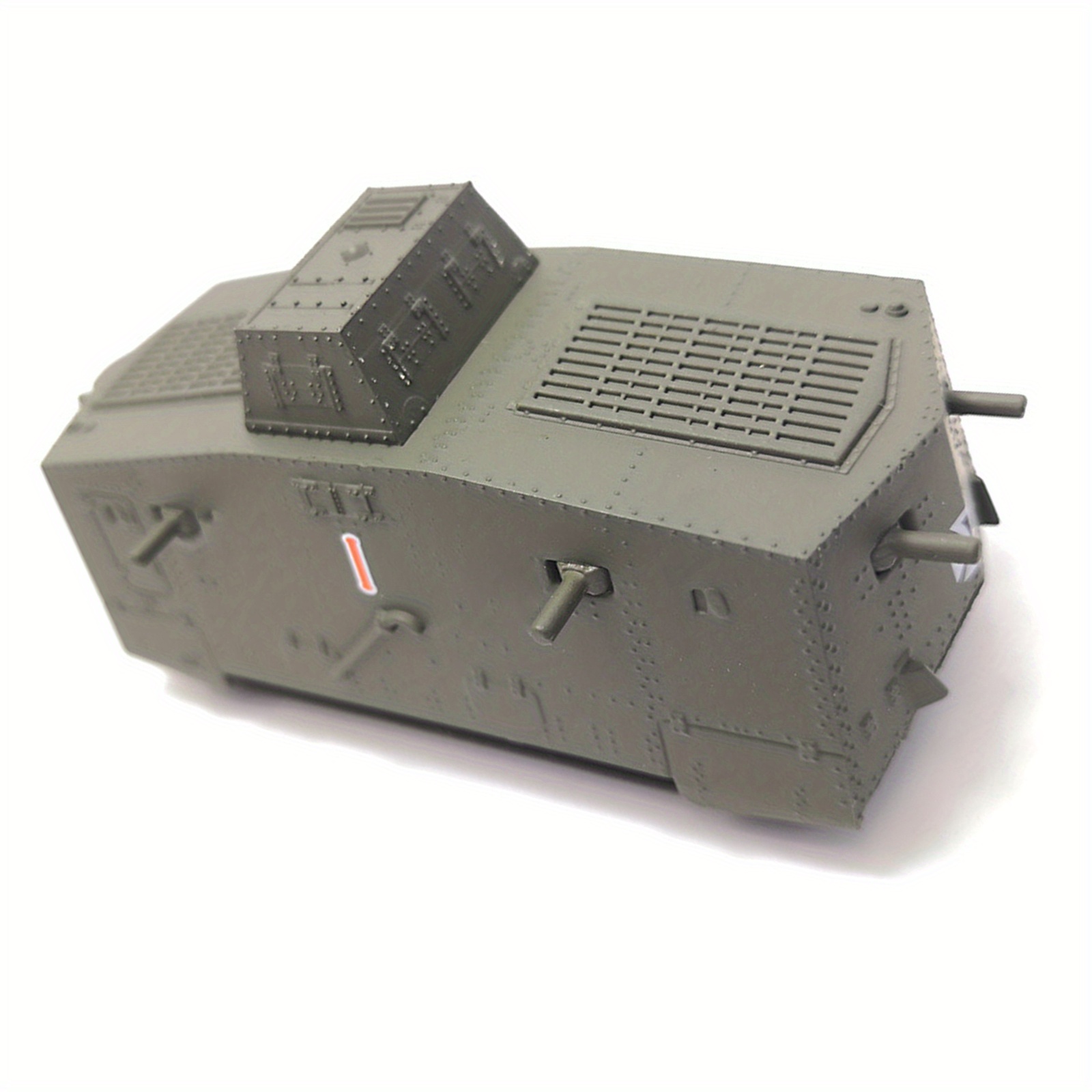 Alloy Tank Model 1/100 Scale German WWI A7V Fighter Military Model ...